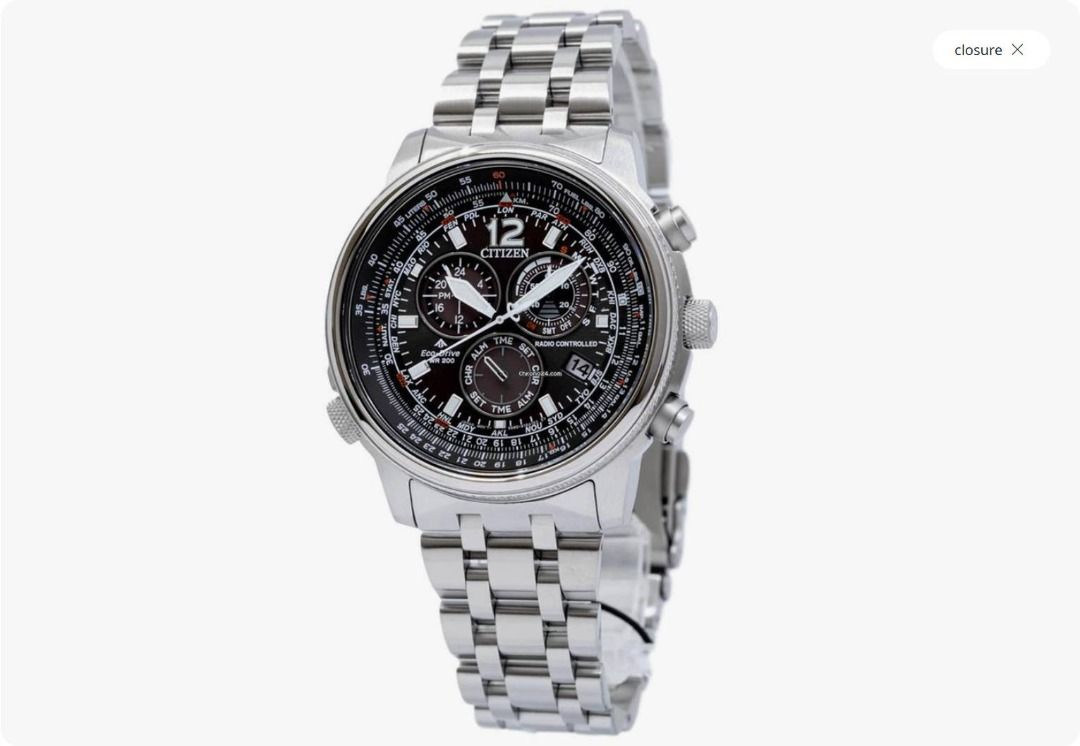Citizen Promaster Sky, Men's Chrono Pilot Eco-Drive, CB5860-86E, 男裝, 手錶 ...
