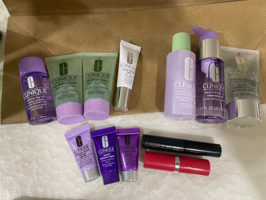 Clinique Random Travel / Sample Sets, Beauty & Personal Care, Face ...