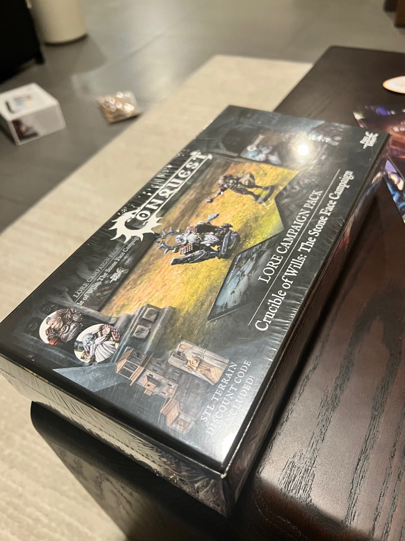 Conquest Lore Campaign Pack - Crucible of Wills: The Stone Face ...