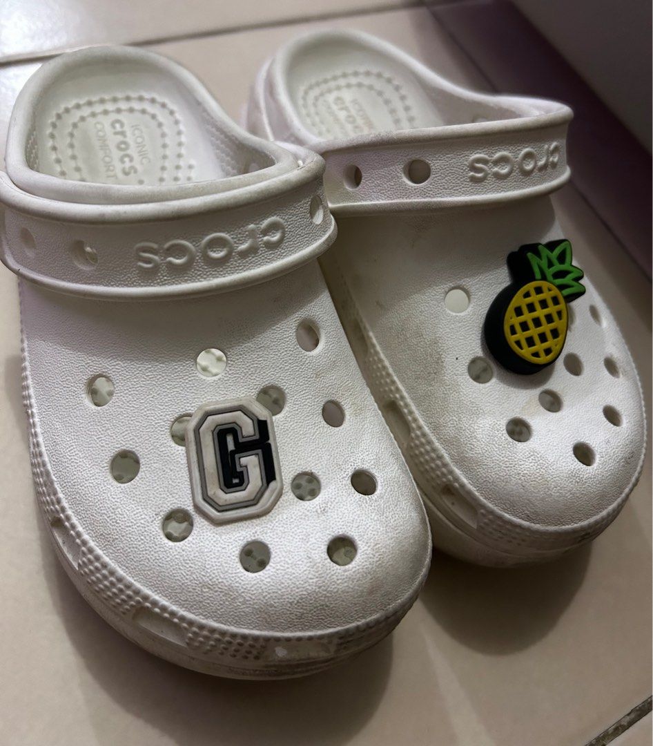 Crocs Classic Crush Clog - Kids, Bayi & Anak, Baju Anak Perempuan, 4 ...