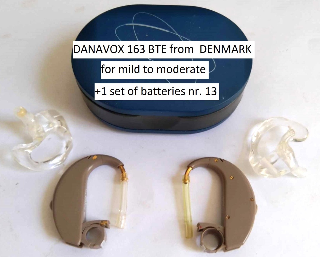 DANAVOX 163 BTE Hearing Aids (left and right), Beauty & Personal Care ...
