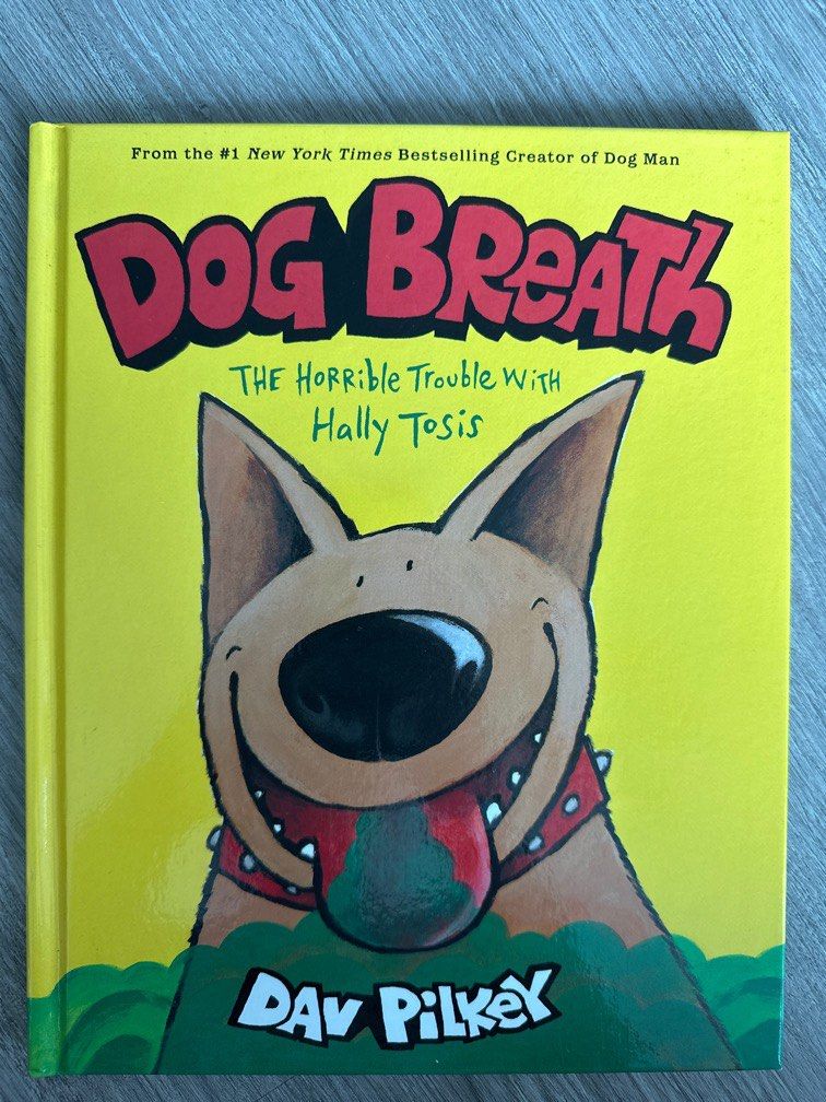 Dav Pilkey - Dog Breath, 興趣及遊戲, 書本 & 文具, 兒童書籍 - Carousell