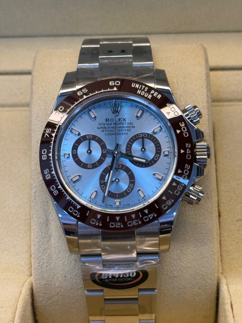 Daytona ice blue, Men's Fashion, Watches & Accessories, Watches on ...