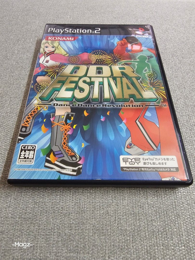 DDR Festival PS2 JP original, Video Gaming, Video Games, PlayStation on ...