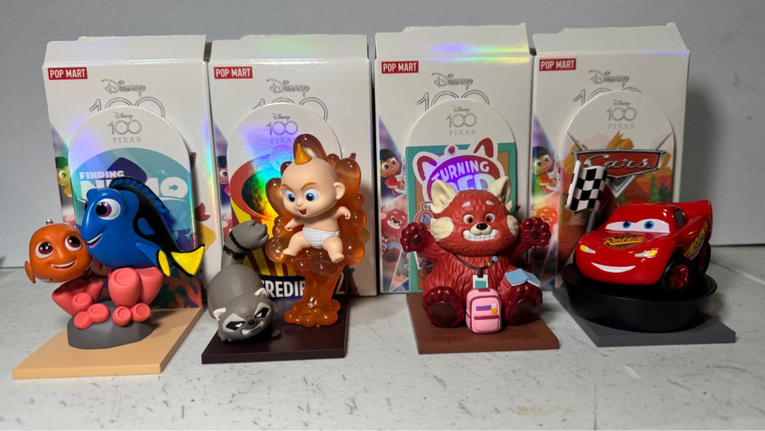 Disney 100 pixar Pop Mart, Hobbies & Toys, Toys & Games on Carousell