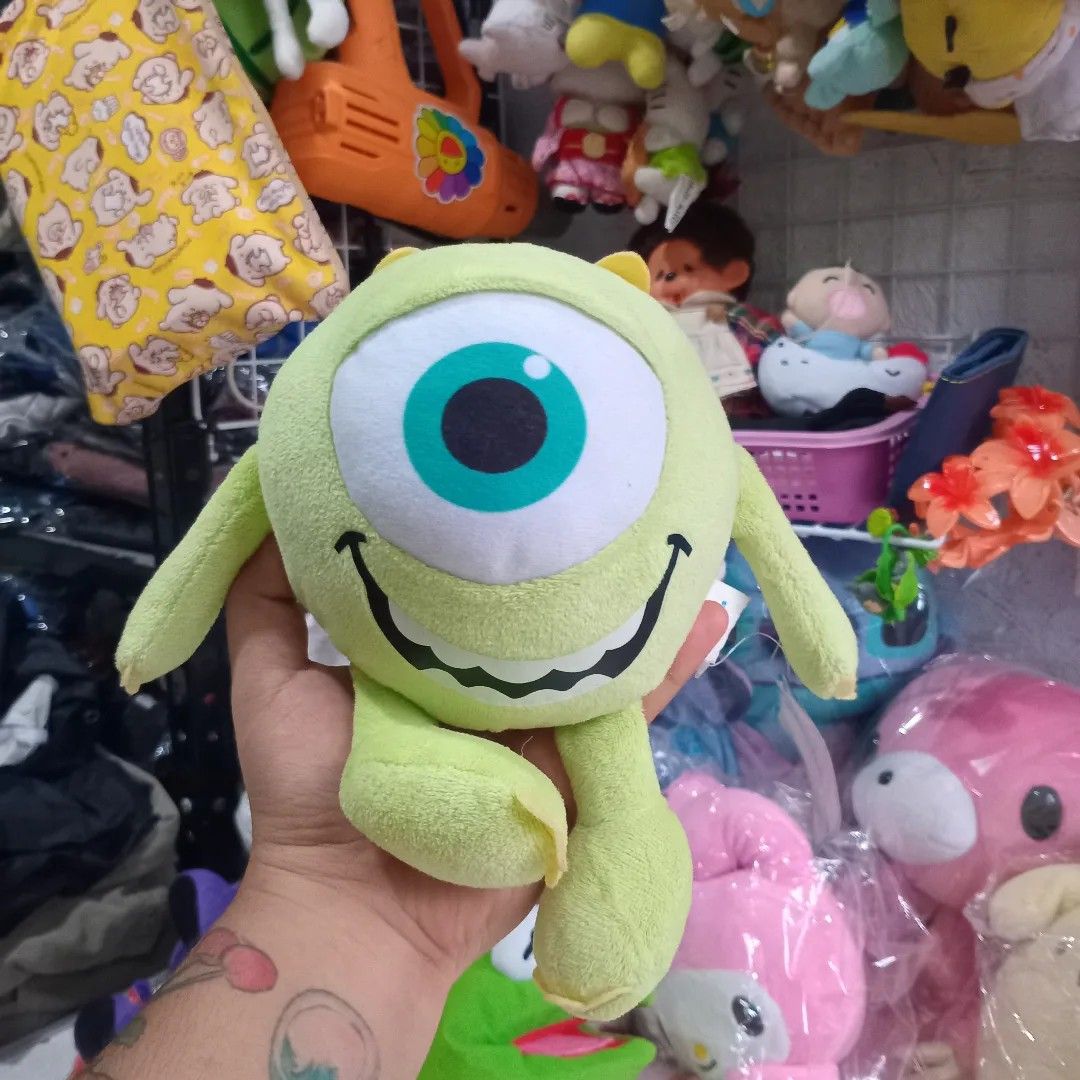 Disney Mike Wazowski Disney Plush Toy, Hobbies & Toys, Toys & Games on ...