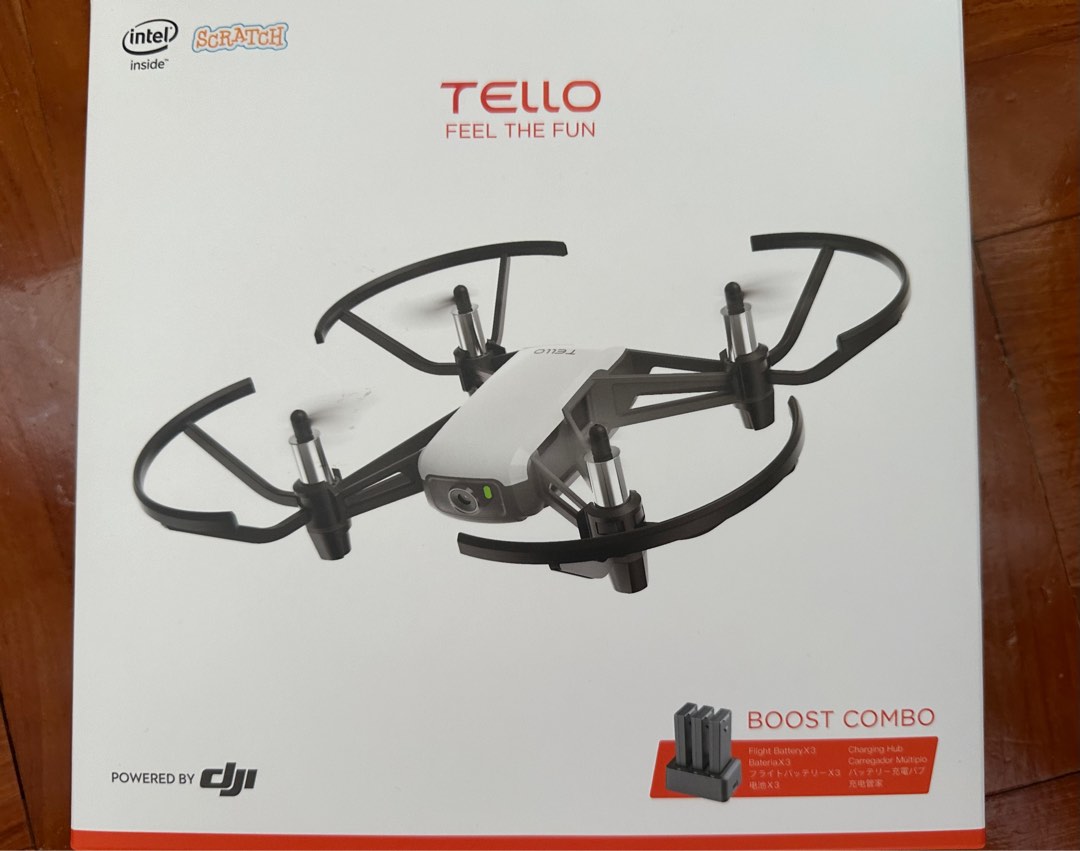 DJI Ryze Tello Drone 飛行無人機, 攝影器材, 航拍 - Carousell