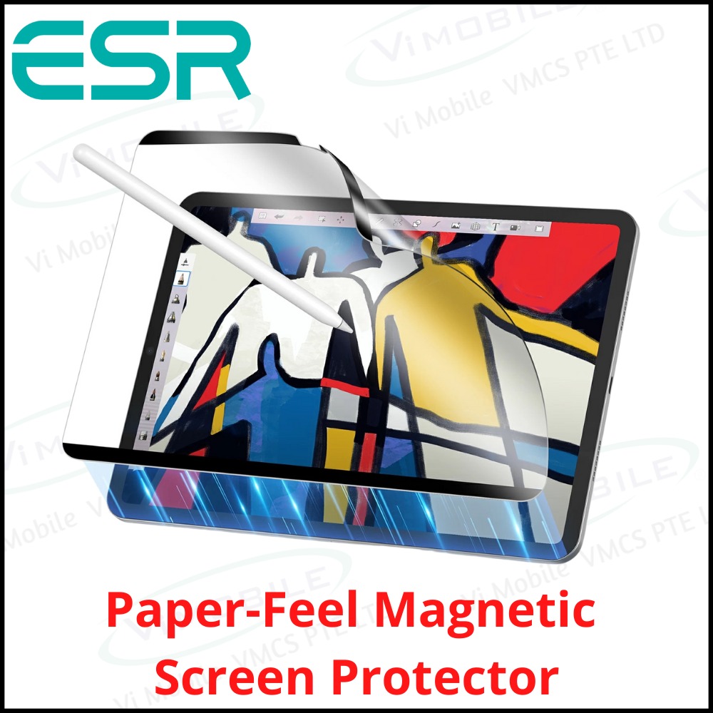 ESR Paper-Feel Magnetic Screen Protector (1 Pack) for iPad Pro 13 ...