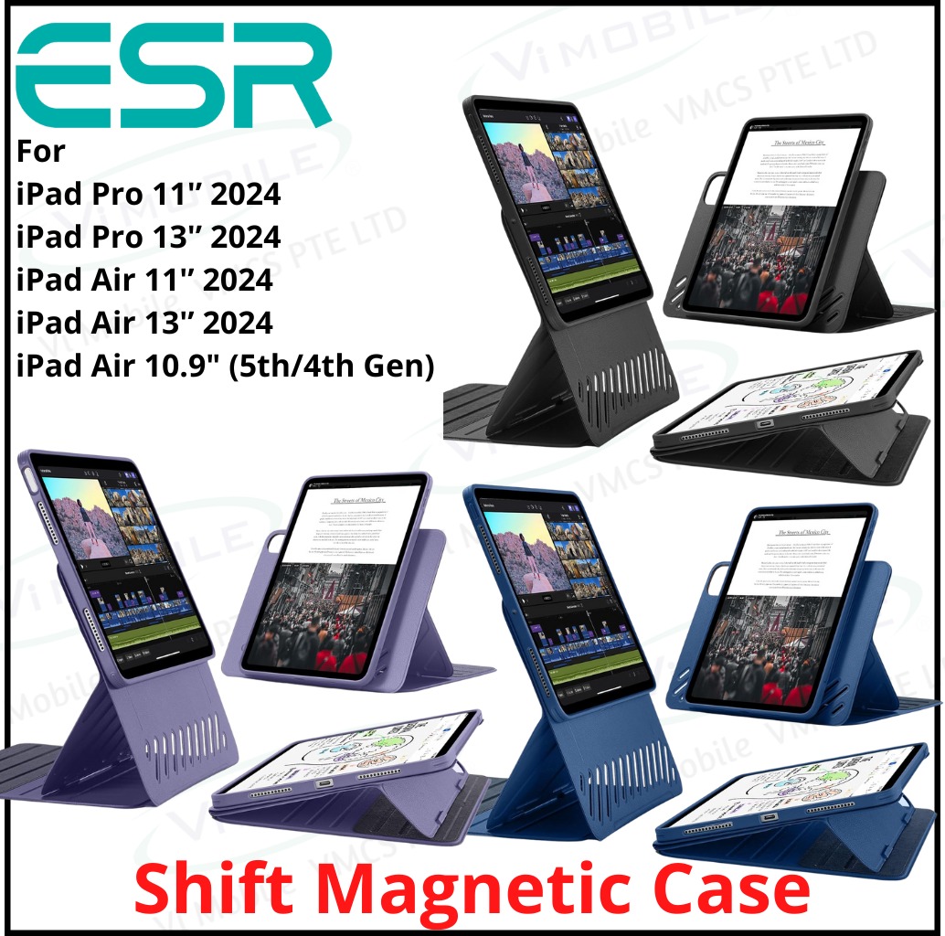 ESR Shift Magnetic Case for iPad Pro 11" 2024 / iPad Pro 13'' (2024 ...