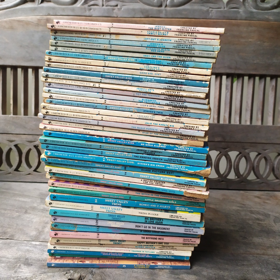 FRANCINE PASCAL: Vintage Sweet Valley Kids Twins High University SVH ...