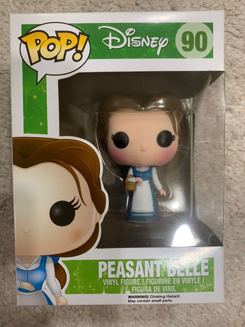 Funko Pop Peasant Belle - Beauty and The Beast 90 VAULTED Vinyl Figure ...