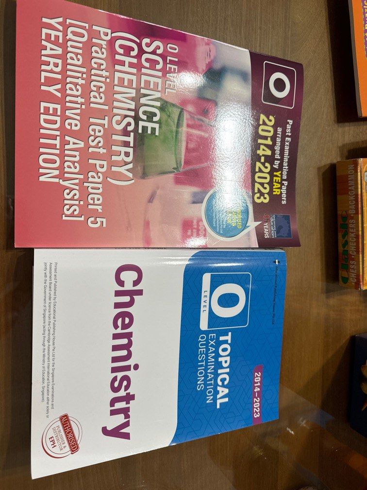 GCE O Level Chemistry, Hobbies & Toys, Books & Magazines, Assessment ...
