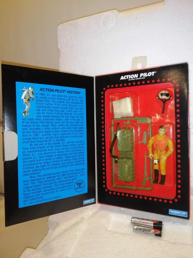 Hasbro GI Joe Commemorative Collection 3.75" Action Pilot (MISB ...