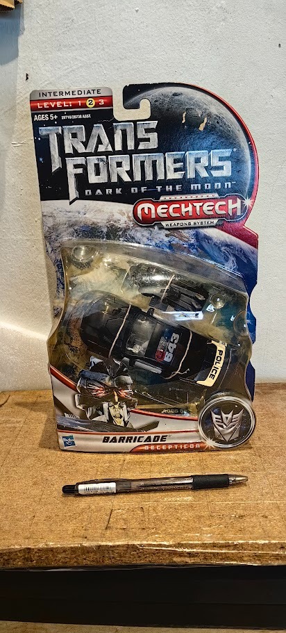 Hasbro Transformers DOTM Decepticon Barricade MECHTECH weapon system ...