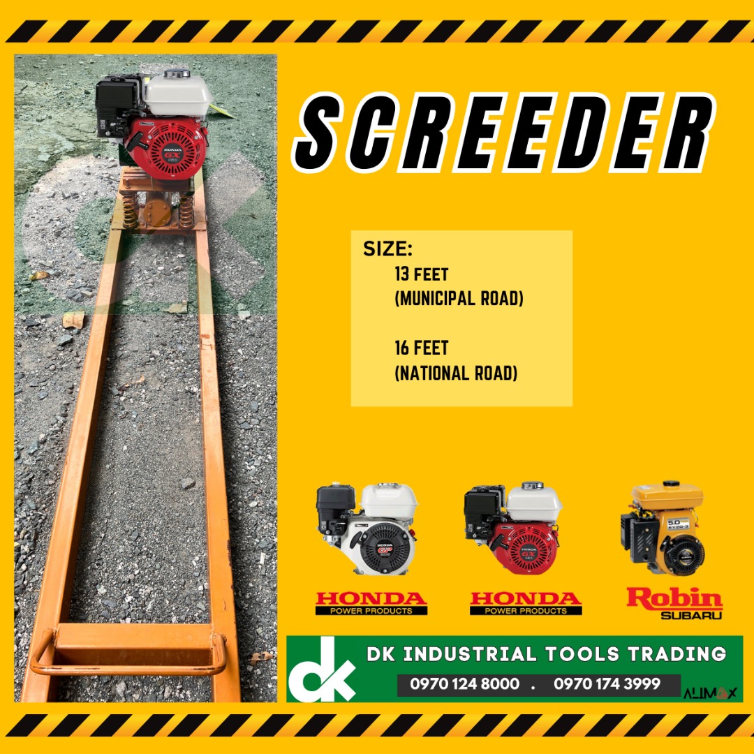 Heavy Duty New Concrete Screeder Road Screeder Trowel Plate Compactor ...