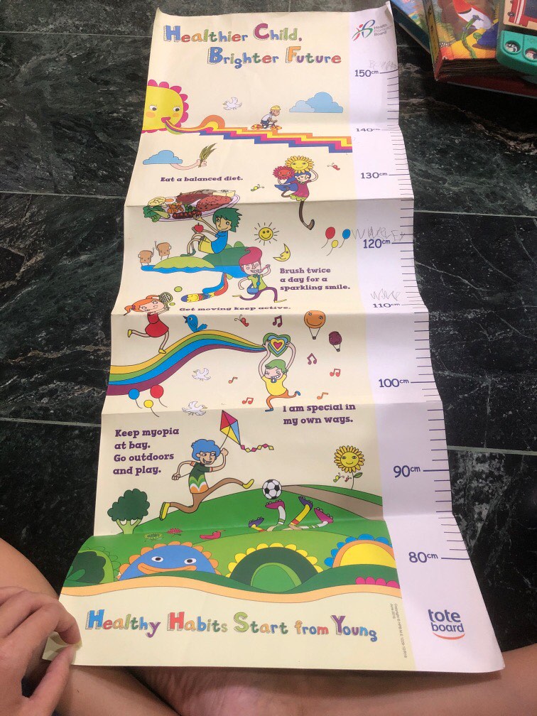 Height chart, Hobbies & Toys, Books & Magazines, Children's Books on ...