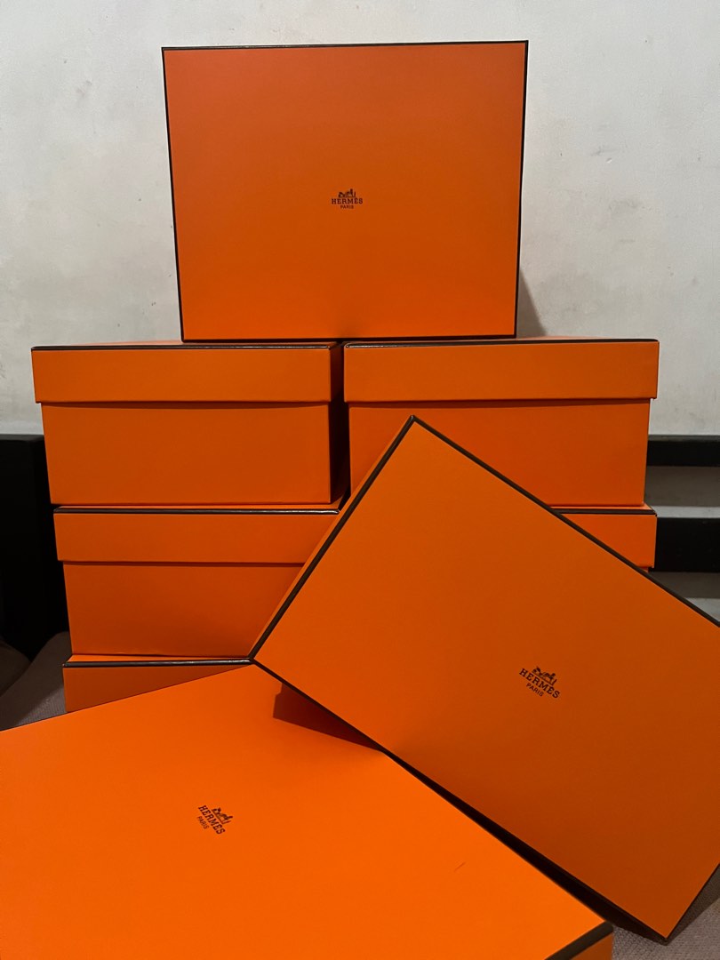 Hermes Box, Luxury, Bags & Wallets on Carousell