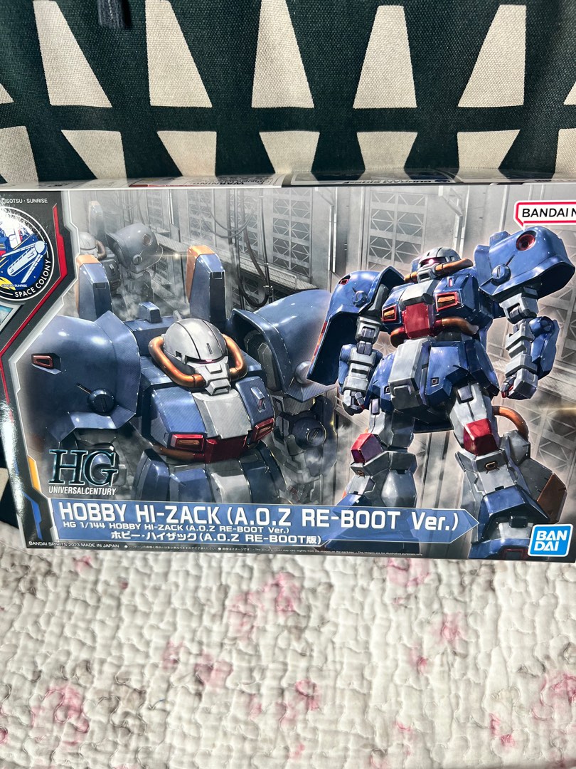 HG Hi-Zack（Gundam side F ver), 興趣及遊戲, 玩具 & 遊戲類 - Carousell