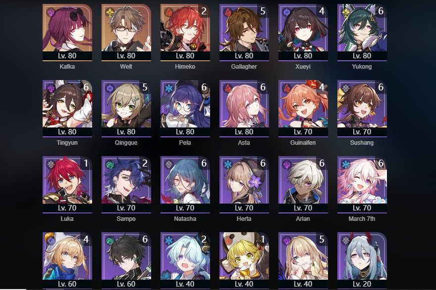 Honkai Star Rail Account Combo SS249+Free Honkai Impact 3 Fixed RM400 ...