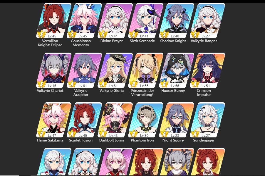 Honkai Star Rail Account Combo SS249+Free Honkai Impact 3 Fixed RM400 ...