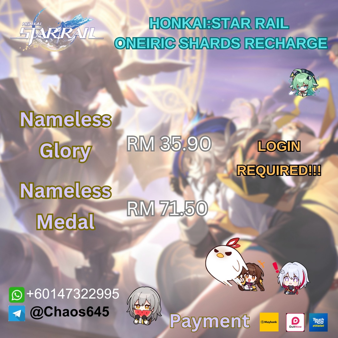 Honkai Star Rail HSR Battle Pass (LOGIN), Video Gaming, Gaming ...