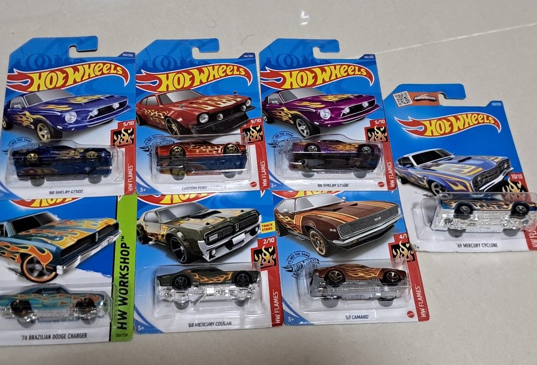 Hot Wheels Flames, Hobbies & Toys, Toys & Games on Carousell
