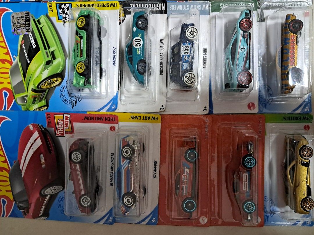 Hot Wheels Treasure Hunt Honda Civic Datsun Porsche (×25), Hobbies ...