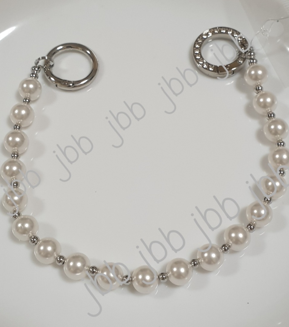 HP Strap - Pearl with Silver Hardware / Gold Hardware, Mobile Phones ...