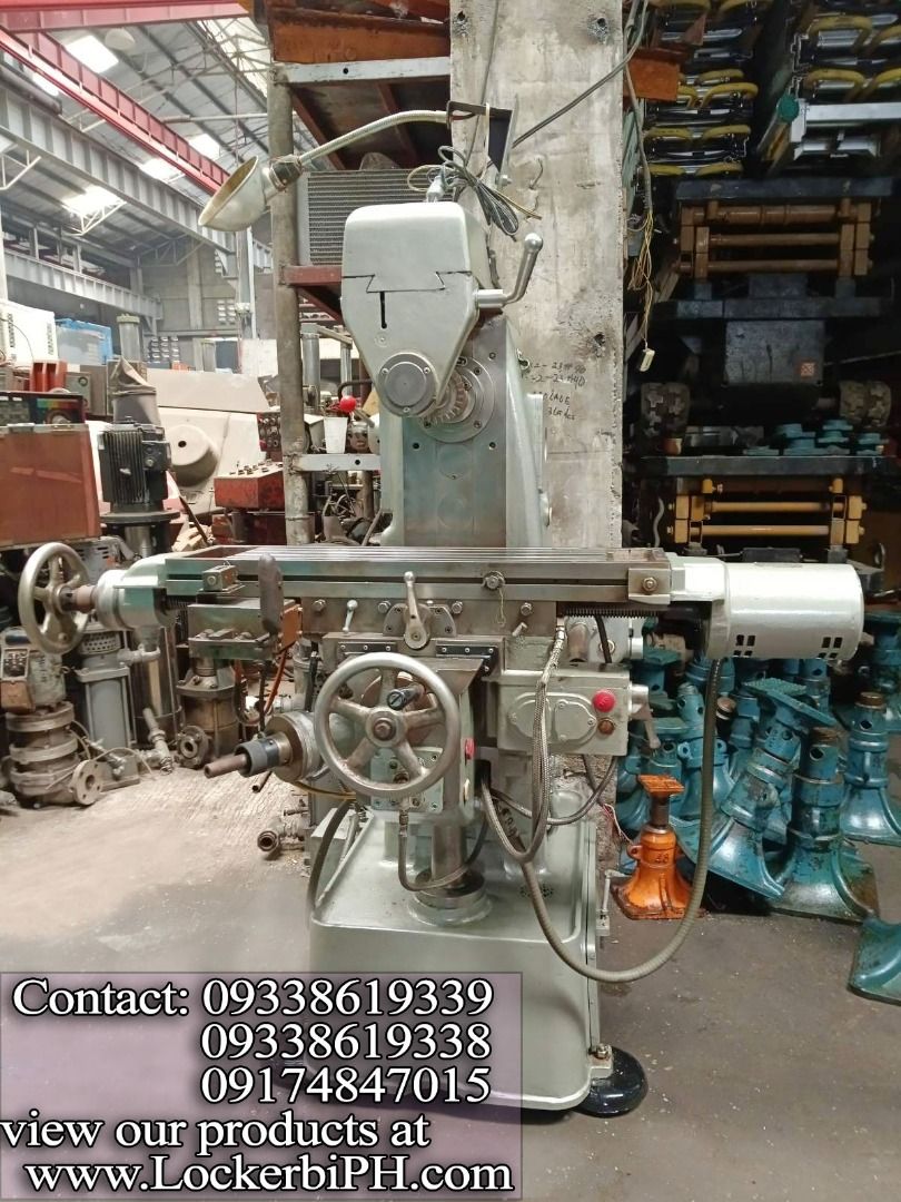 Iwashita Horizontal Milling Machine NK-1/2 from Japan, Commercial ...