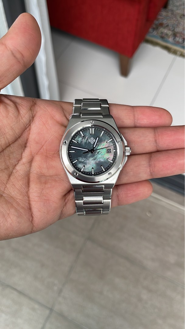 IXDAO Engineer (Ingenieur) MOP Dial Automatic Watch, Men's Fashion ...