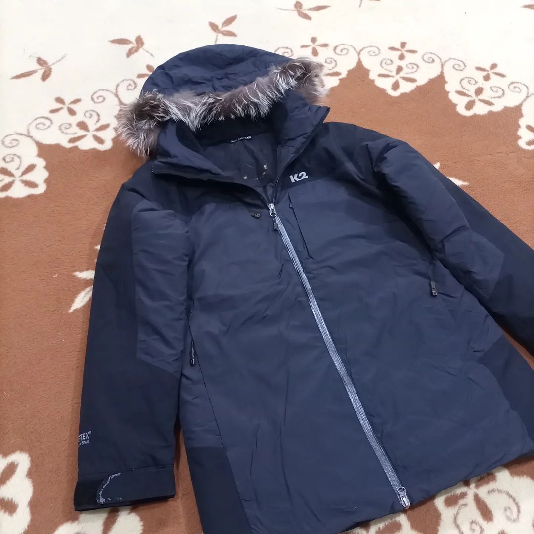 Jaket bulang K2 GORE-TEX hangat size L pria casual outdoor original, Fesyen Pria, Pakaian , Baju ...