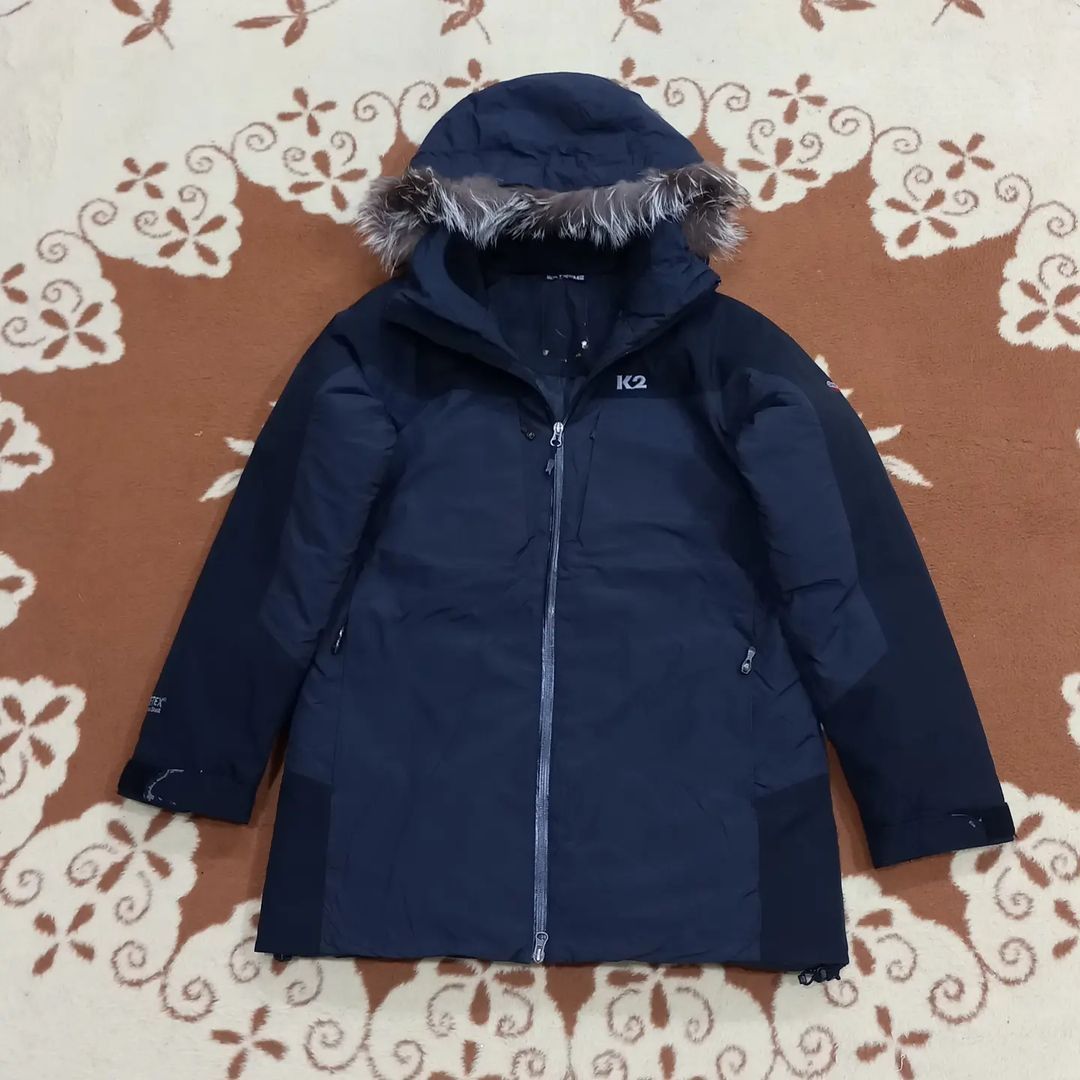 Jaket bulang K2 GORE-TEX hangat size L pria casual outdoor original, Fesyen Pria, Pakaian , Baju ...