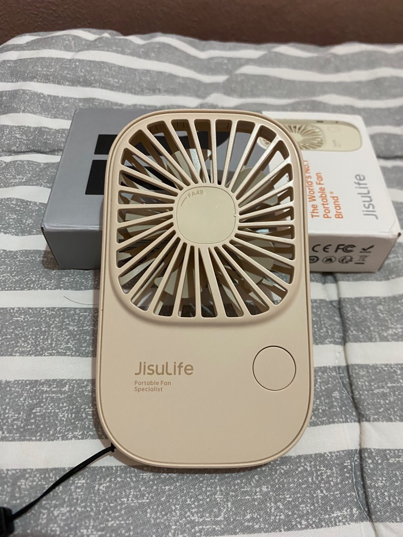 jisulife fan (brown), Furniture & Home Living, Lighting & Fans, Fans on ...
