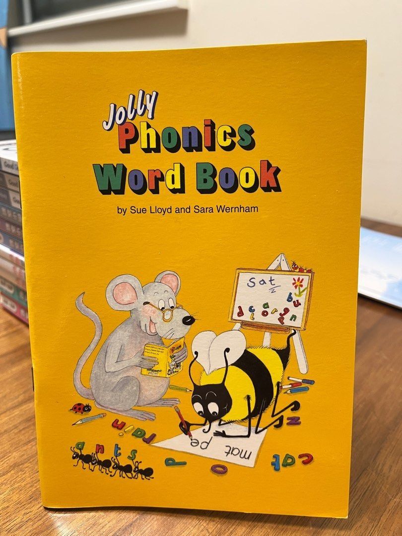 Phonics land Phonics plus Jolly phonics word book, 興趣及遊戲, 書本 & 文具, 兒童書籍 ...