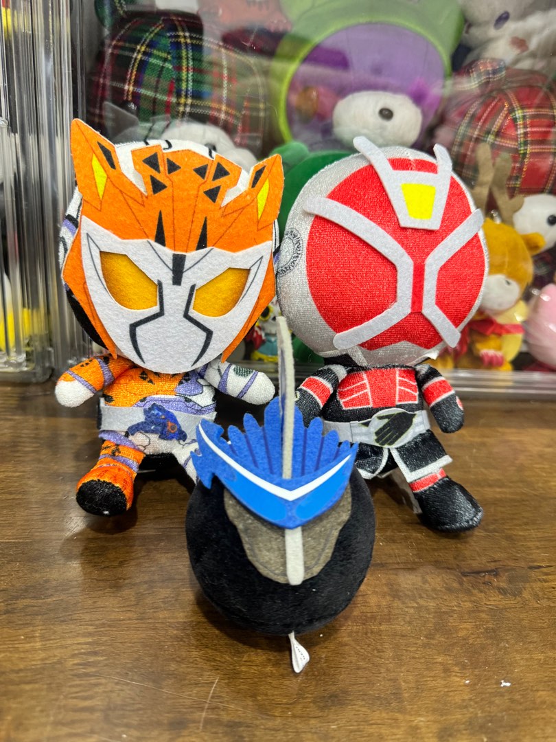 Kamen Rider Plush Combo, Hobbies & Toys, Toys & Games on Carousell