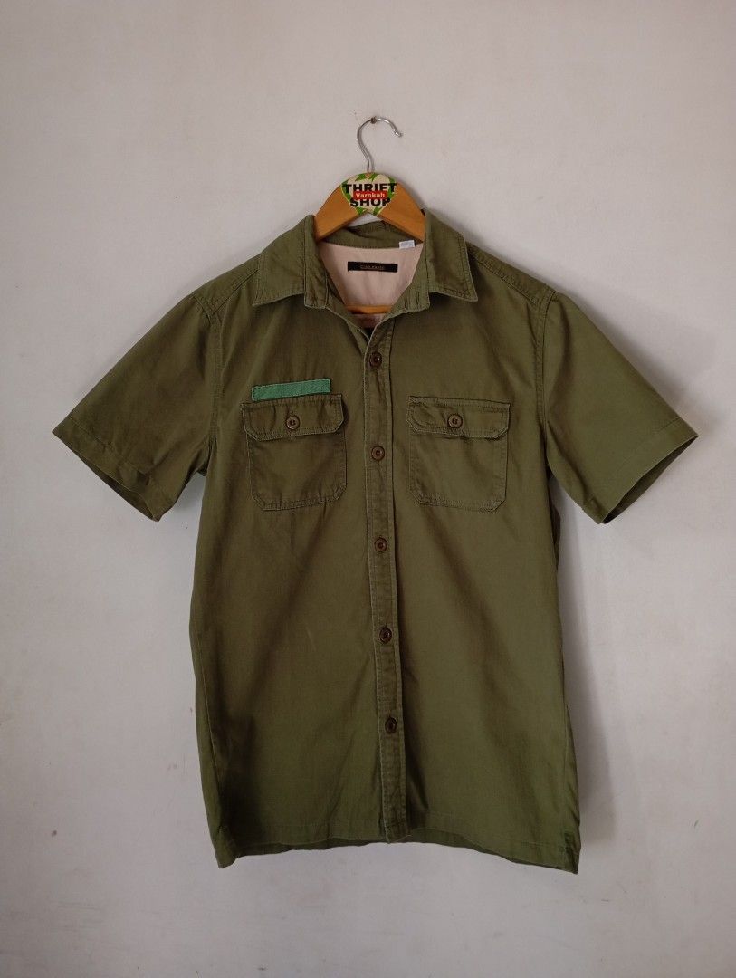 Kemeja military Vietnam War ciao panic not alpha industries, Fesyen ...