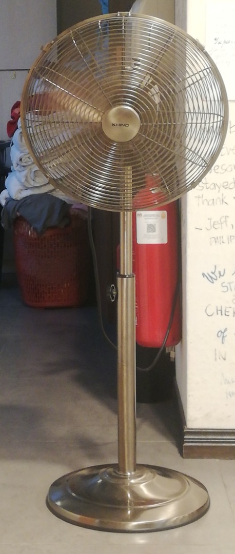 Khind stand fan stainless steel, Furniture & Home Living, Lighting ...