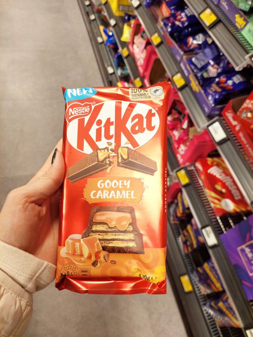 Kitkat Asutralia coklat chocolate Mint milo mint gold dark caramel ...