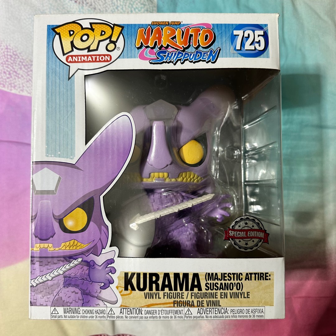 AUTHENTIC BIG SIZE Vinyl Figure Kurama (Majestic Attire: Susano’o ...