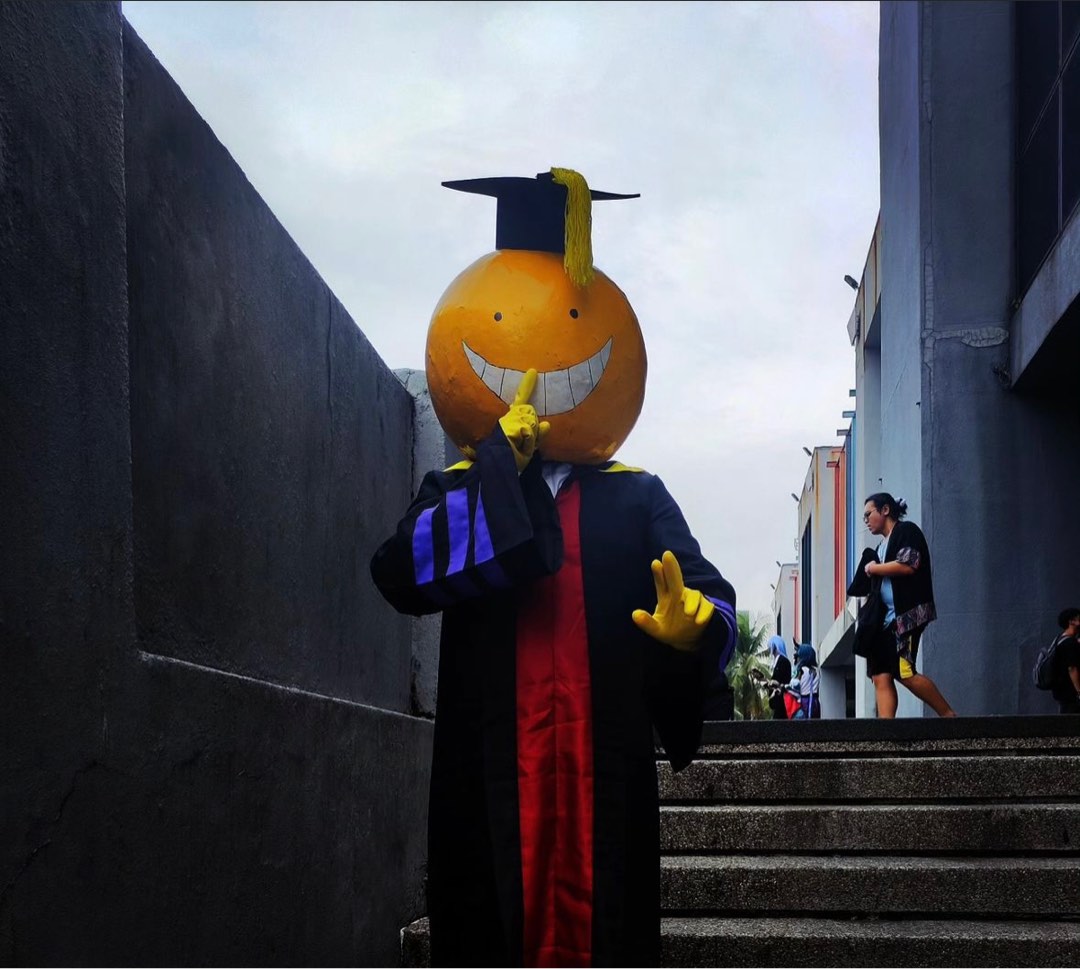 Kuro Sensei (Ansatsu Kyōshitsu) Cosplay, Hobbies & Toys, Collectibles ...