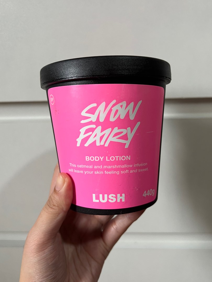 Lush Snow Fairy Body Lotion, Beauty & Personal Care, Bath & Body, Body ...