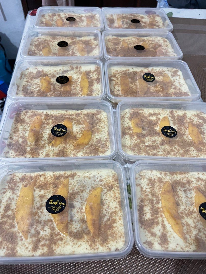 Mango Graham Float, Food & Drinks, Chilled & Frozen Food on Carousell
