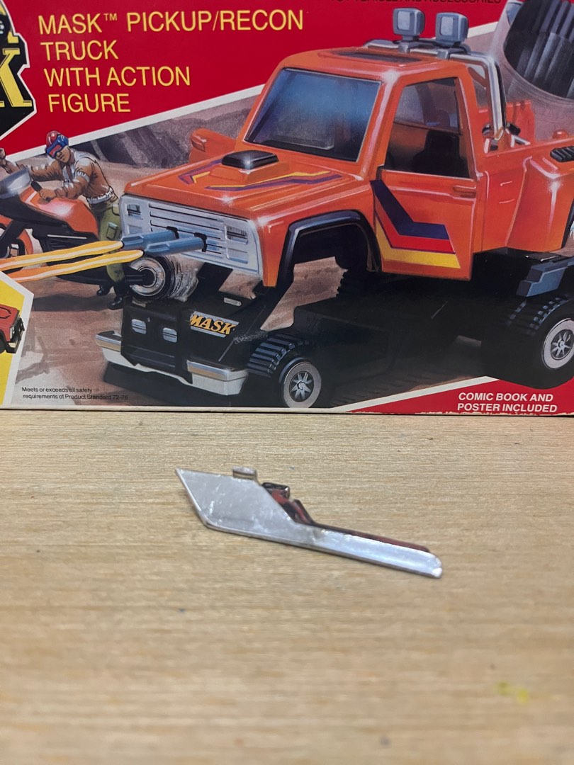 M.A.S.K. SWITCHBLADE - JET CHROMED SECTION ACCESSORY (RIGHT SIDE) (1985 ...