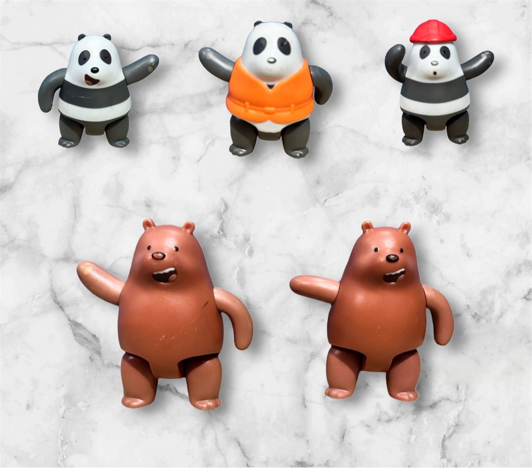 Mcdo We Bare Bears Happy Meal Toy, Hobbies & Toys, Toys & Games on ...