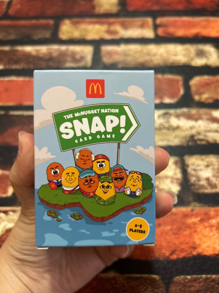 Mcdonald Snap Game, Hobbies & Toys, Toys & Games on Carousell