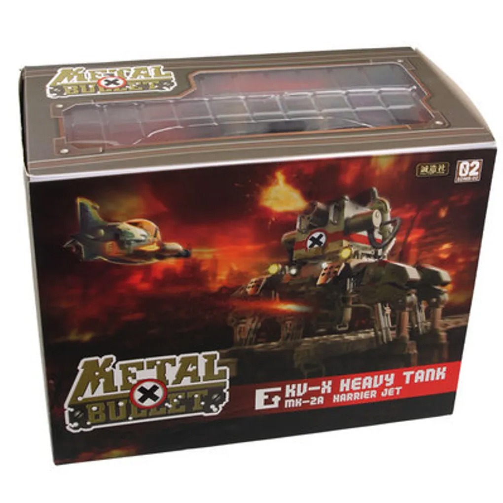 METAL BULLET 02 SDMB-02 KV-X HEAVY TANK MK-2A HARRIER JET Toy, Hobbies ...