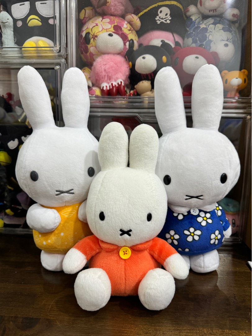 Miffy Plush Combo, Hobbies & Toys, Toys & Games on Carousell