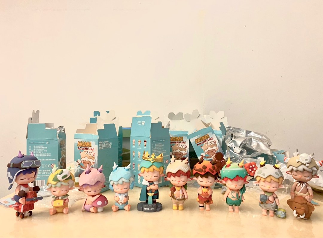 Mimi adventure 全套 popmart pop mart 盲盒, 電子遊戲, 電子遊戲機, PlayStation - Carousell