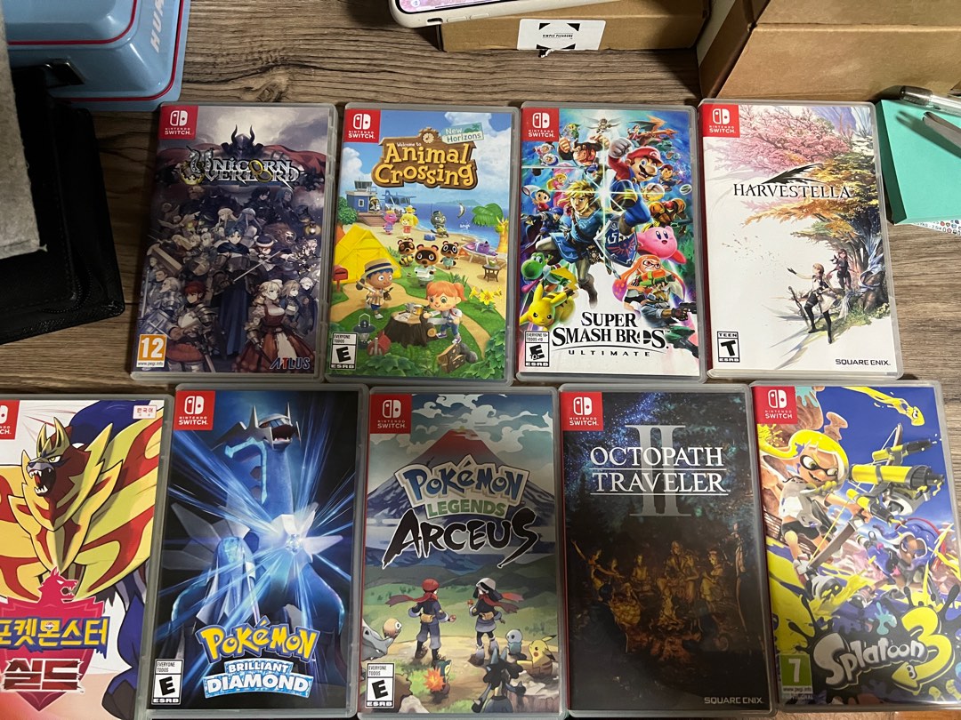 Mixed Nintendo Switch Oled Games, Video Gaming, Video Games, Nintendo ...