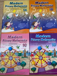 Modern Primary Mathematics 1A/B/C/D, 興趣及遊戲, 書本 & 文具, 教科書 - Carousell